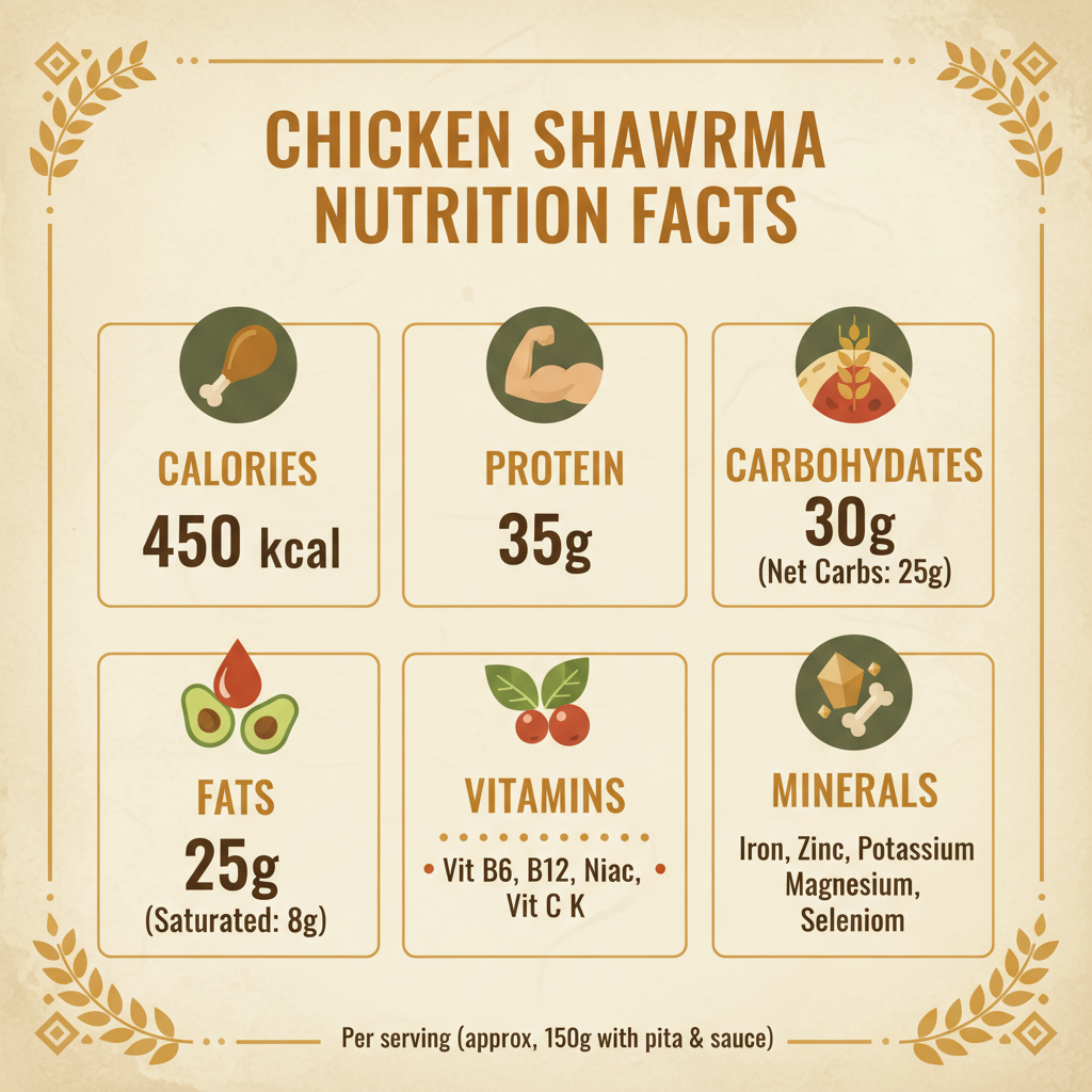Chicken Shawarma Nutrition Information: Avoid Bad Macros