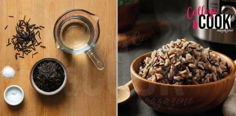 how to cook black wild rice in rice cooker